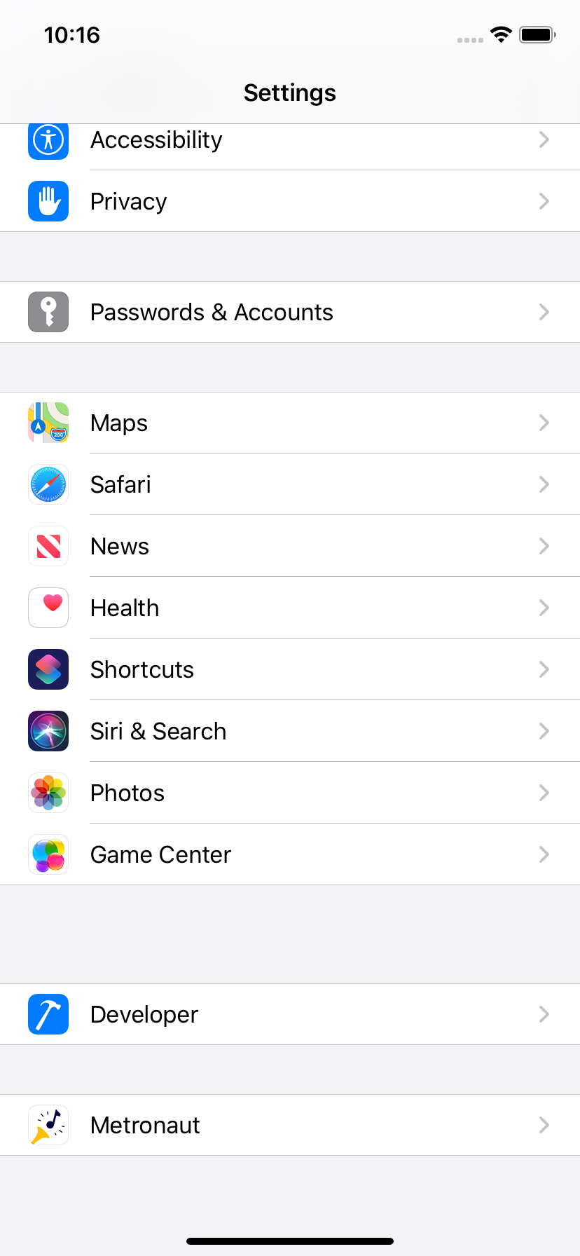 How can I change the language of the App? – Metronaut